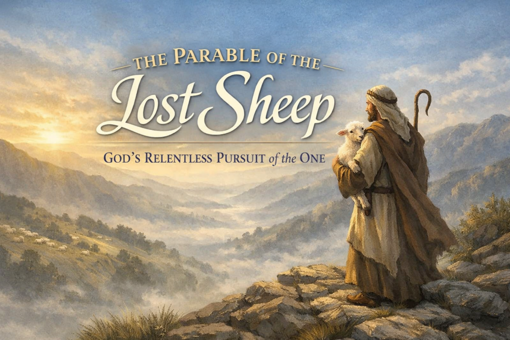 The Parable of the Lost Sheep and God's Mercy - Mountain Veteran Ministries